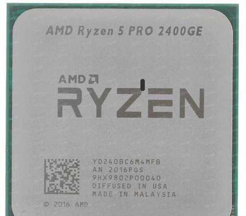 Процессор amd ryzen 5 pro 2400ge oem обзор