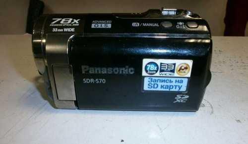 Видеокамера Panasonic SDR - s 70