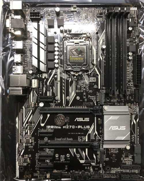 Новая asus prime H270-plus Socket 1151