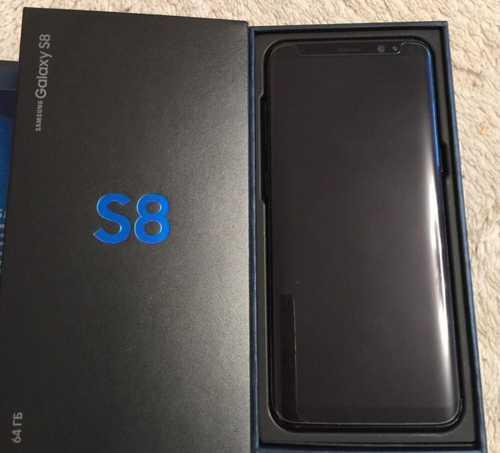 SAMSUNG Galaxy S8 2sim Black. Новый Ориг. Магазин