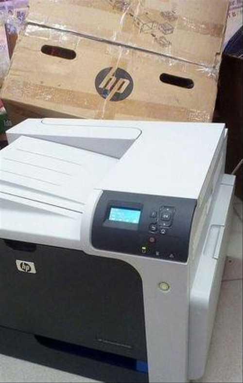 Принтер HP CLJ CP4025dn лазерный цветной сетевой