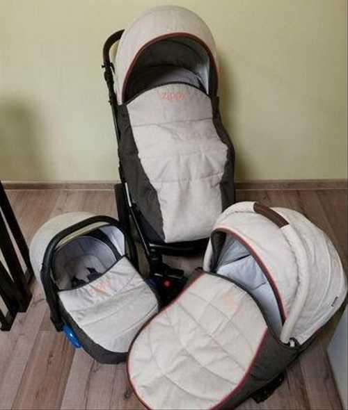 Коляска 3 в 1 Tutis zippy (тутис зиппи)