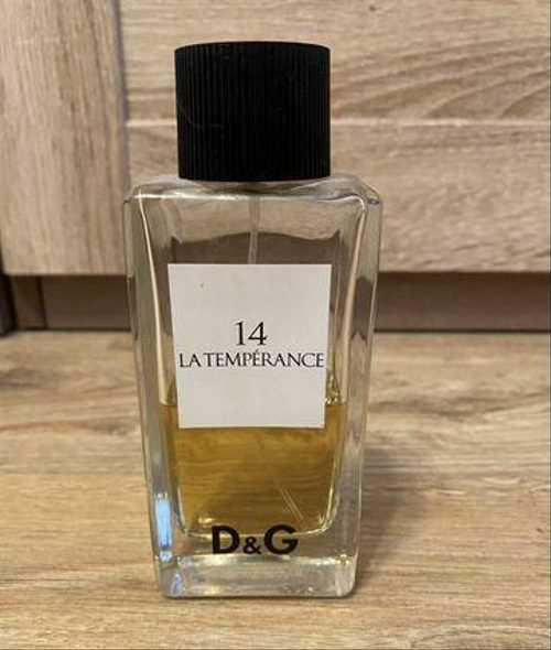 Туалетная вода Dolce Gabanna DG 14 La temperance
