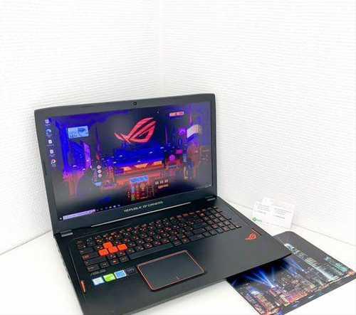 Игровой ноутбук asus ROG Экран17"/i5/GTX1060