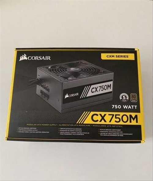 Блок питания Corsair CX 750M (750W)