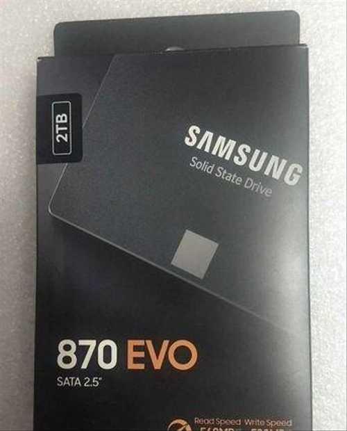 SSD диск Samsung 870 Evo 1tb 2.5"