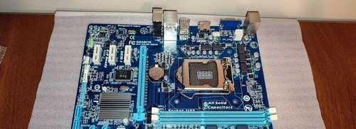 Материнская плата gigabyte 1155 GA-h61m-ds2h