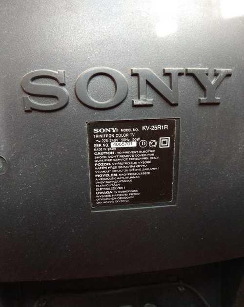 Телевизор sony KV-25R1R Trinitron color tv