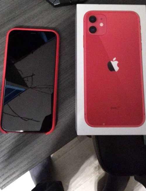 iPhone 11 64 GB product RED