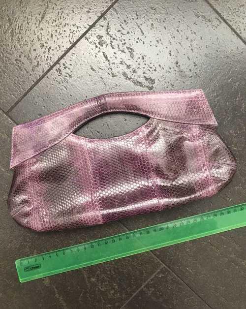 Клатч кожа питона