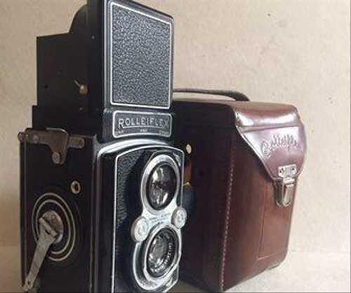 Фотоаппарат Rolleiflex, Tessar 3,5/75, Carl Zeiss