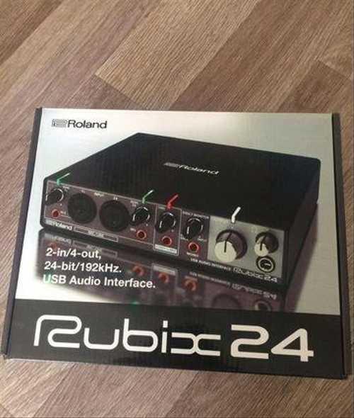 Звуковая карта roland rubix24