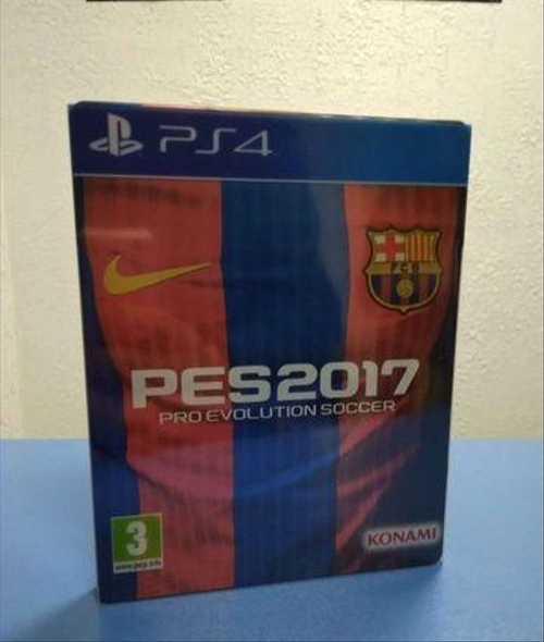 Pro Evolution Soccer (PES) 2017 Steelbook для PS4