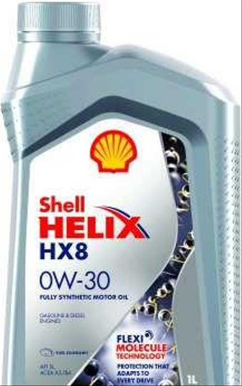 Масло моторное Shell Helix HX8 0W-30 (1 л)