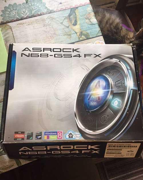 Материнская плата Am 3+ Asrock n68-gs4fx
