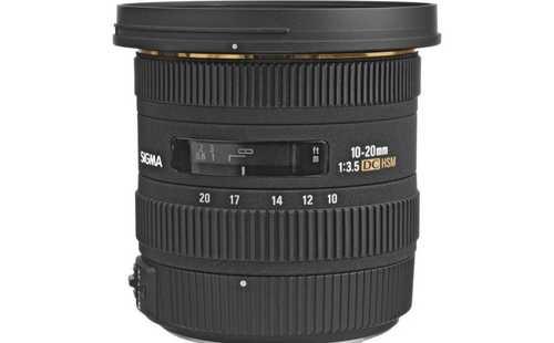 Sigma 10-20 mm f 3.5 на Nikon + полярик к нему