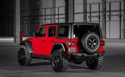 Задний силовой алюминиевый бампер rival для Jeep W