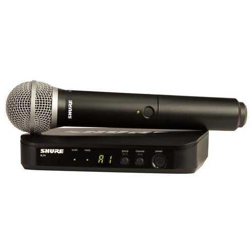 Радиосистема Shure BLX24RE/PG58+смартфон в подарок