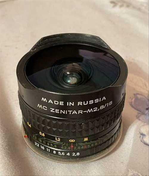 Объектив Зенитар Fisheye