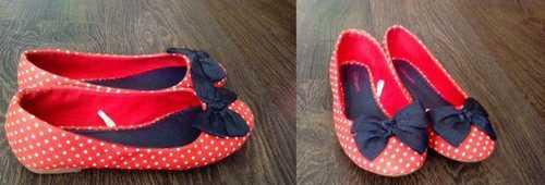 Текстильные балеточки из магазина Accessorize