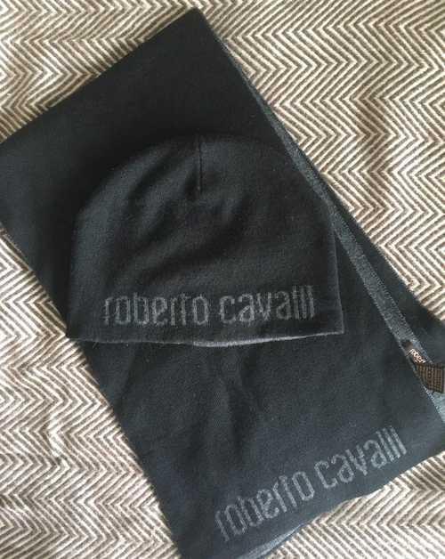 Шапка и шарф Roberto Cavalli