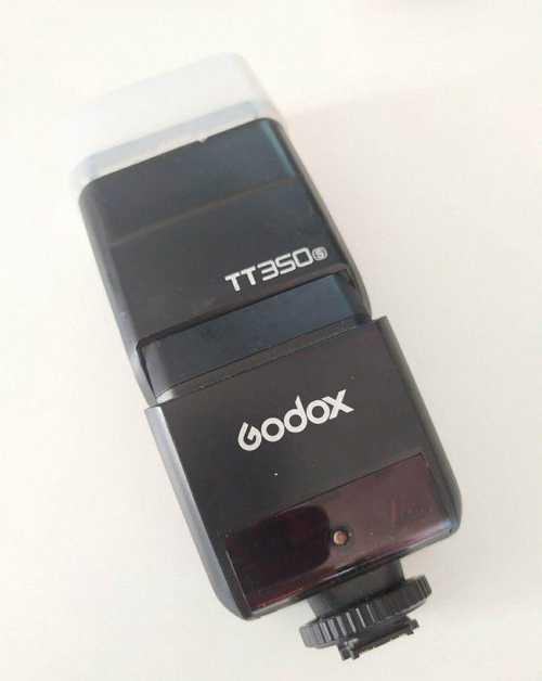 Вспышка Godox TT 350 S и синхронизатор