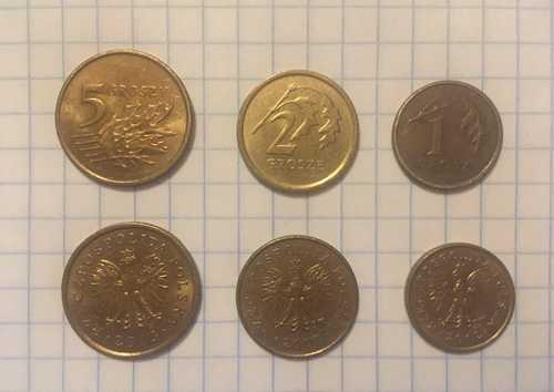 Набор монет Польша