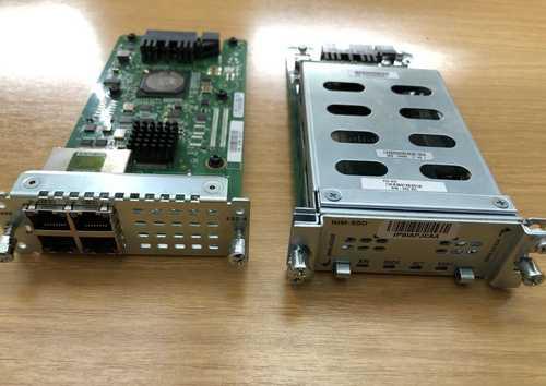 Cisco NIM-SSD + NIM-ES2-4