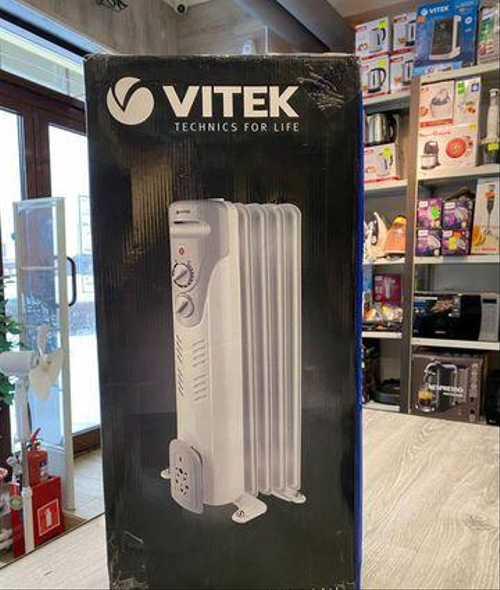 Масляный радиатор vitek новый