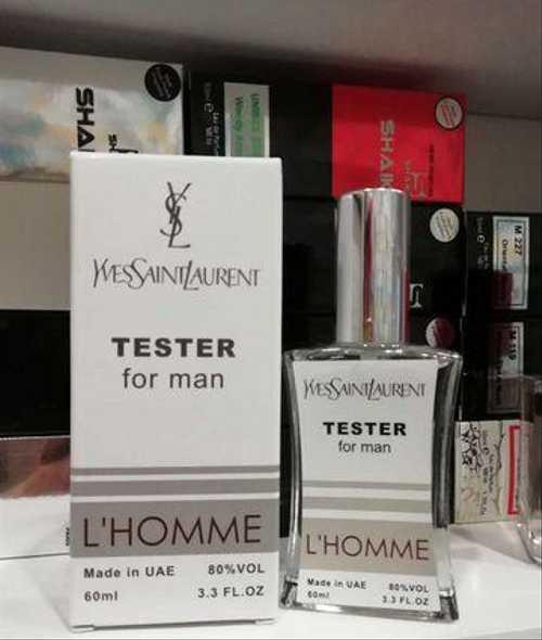 Тестер Yves Sant Laurent L'Homme парфюм