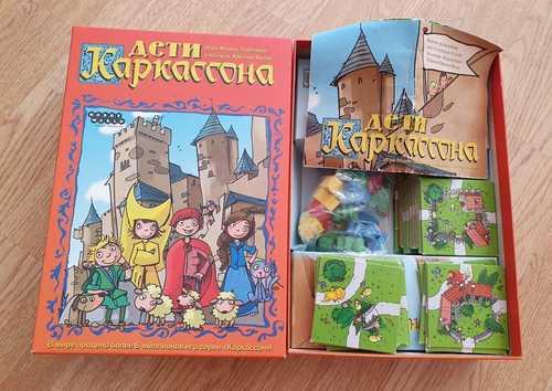 Дети Каркассона настольная игра 4+