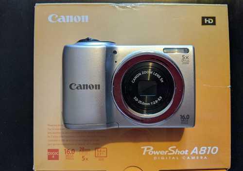 Canon Powershot A810