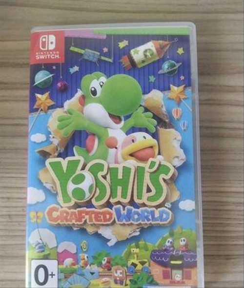 Игра для Nintendo switch youshi's crafted world
