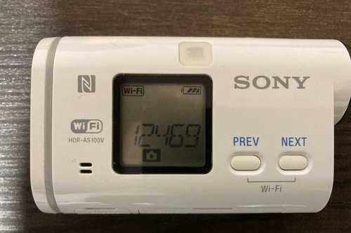 Экшн камера Sony HDR-AS100VR