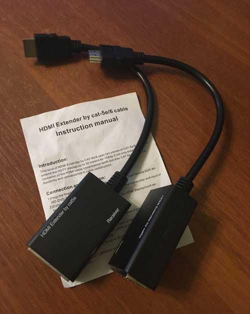 Удлинитель hdmi через RJ45