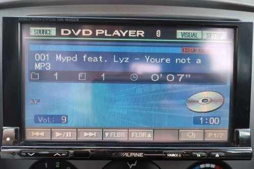 Магнитола alpine 2 din