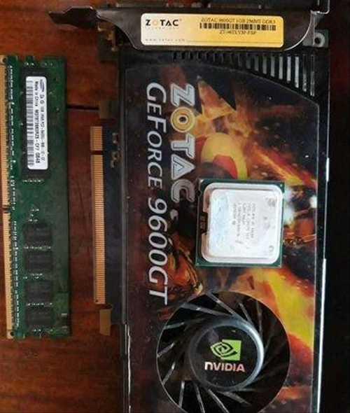 Видеокарта GeForce 9600gt 1gb