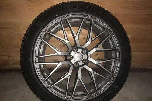 Кованные диски Slik r19 michelin pilot alpin 5