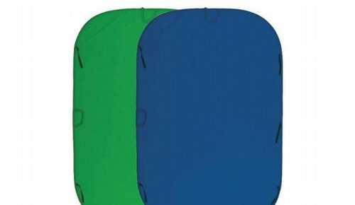 Фон Fujimi хромакей 180х210см синий/зелёный