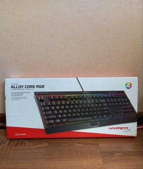 Клавиатура мембранная HyperX Alloy Core RGB