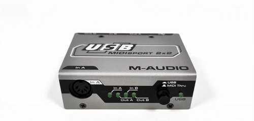 Интерфейс M-Audio USB Midisport 2x2