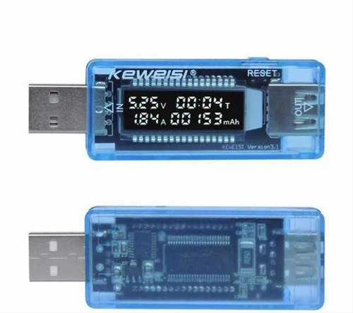 USB тестер ёмкости, тока, напряжения