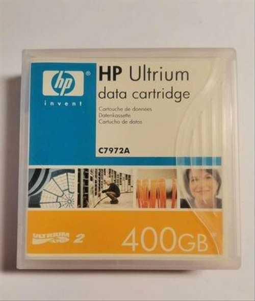 Ленточный картридж HP LTO2 Ultrium C7972A, 400 гб