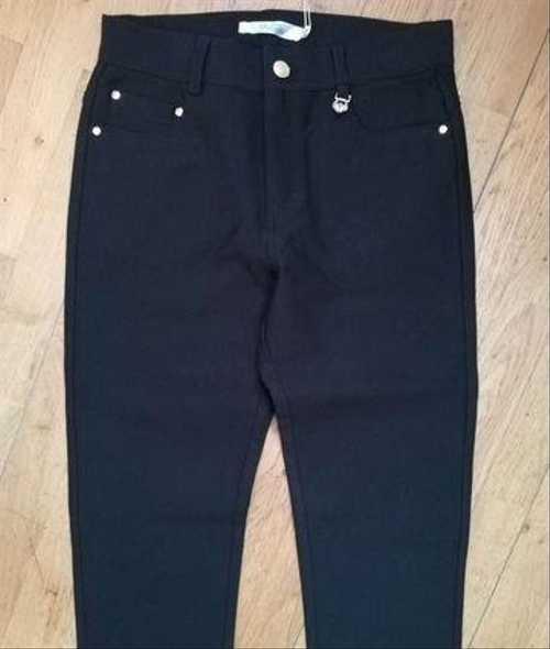 Новые черные брюки, блузки р.158-164