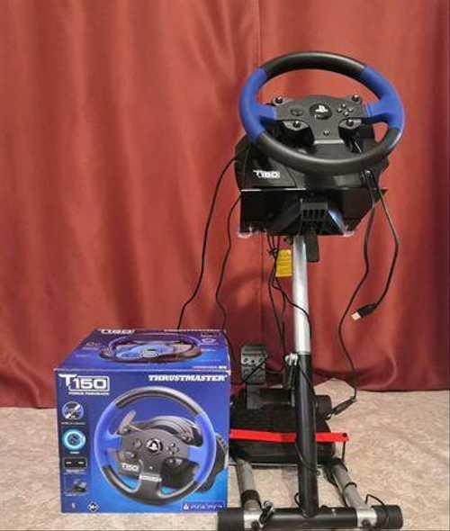 Thrustmaster T150 + стойка Wheel Stand Pro Deluxe Вся Россия ...
