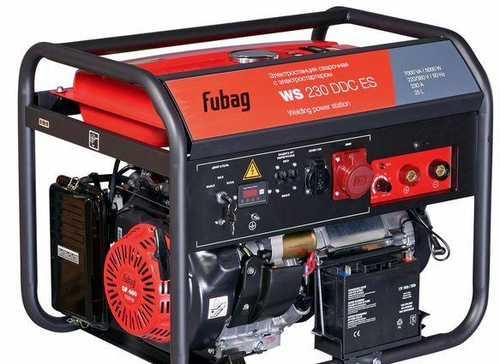 Бензогенератор-сварочник fubag WS 230 DDC ES