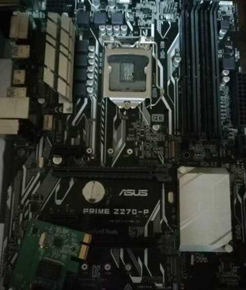 Материнская плата asus prime z 270-p