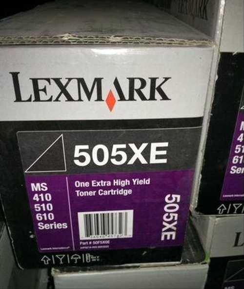 Картиридж Lexmark 505XE (5F50X)