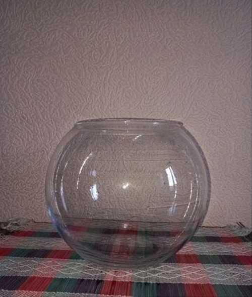 Аквариум ваза шар