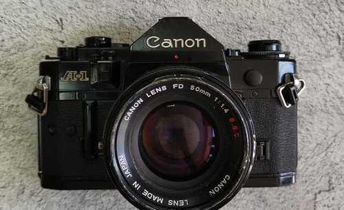 Canon A-1 + Canon FD 50 mm F/1.4